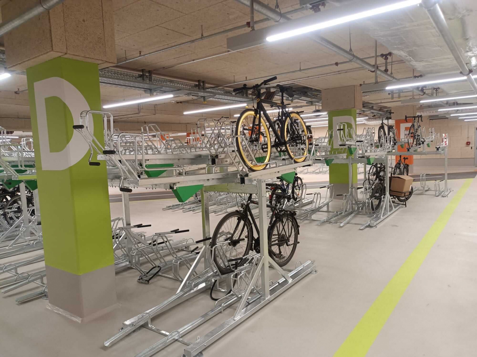 undegroung park bike parking solutions - Bike Systems