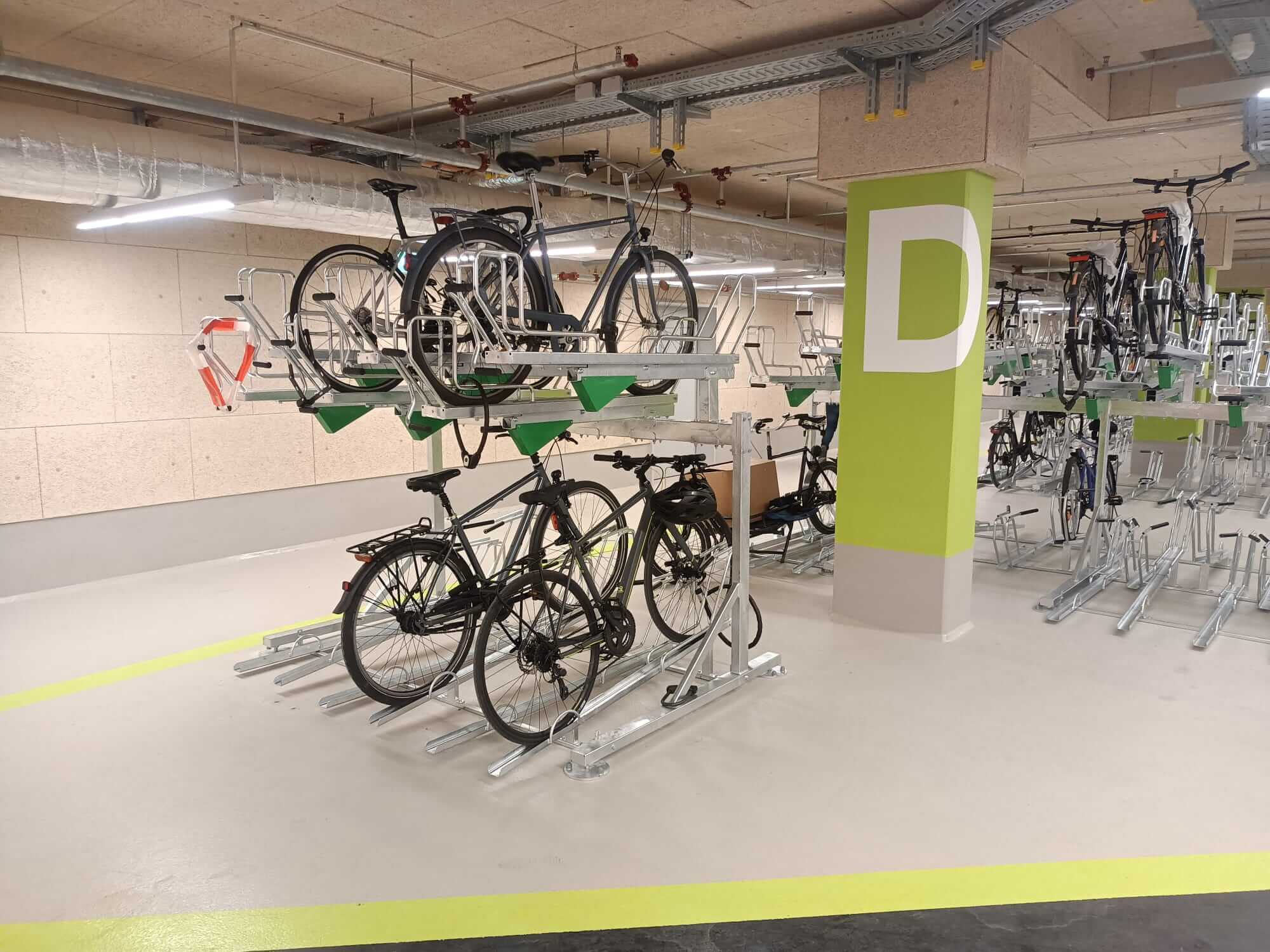 undegroung park bike parking solutions - Bike Systems