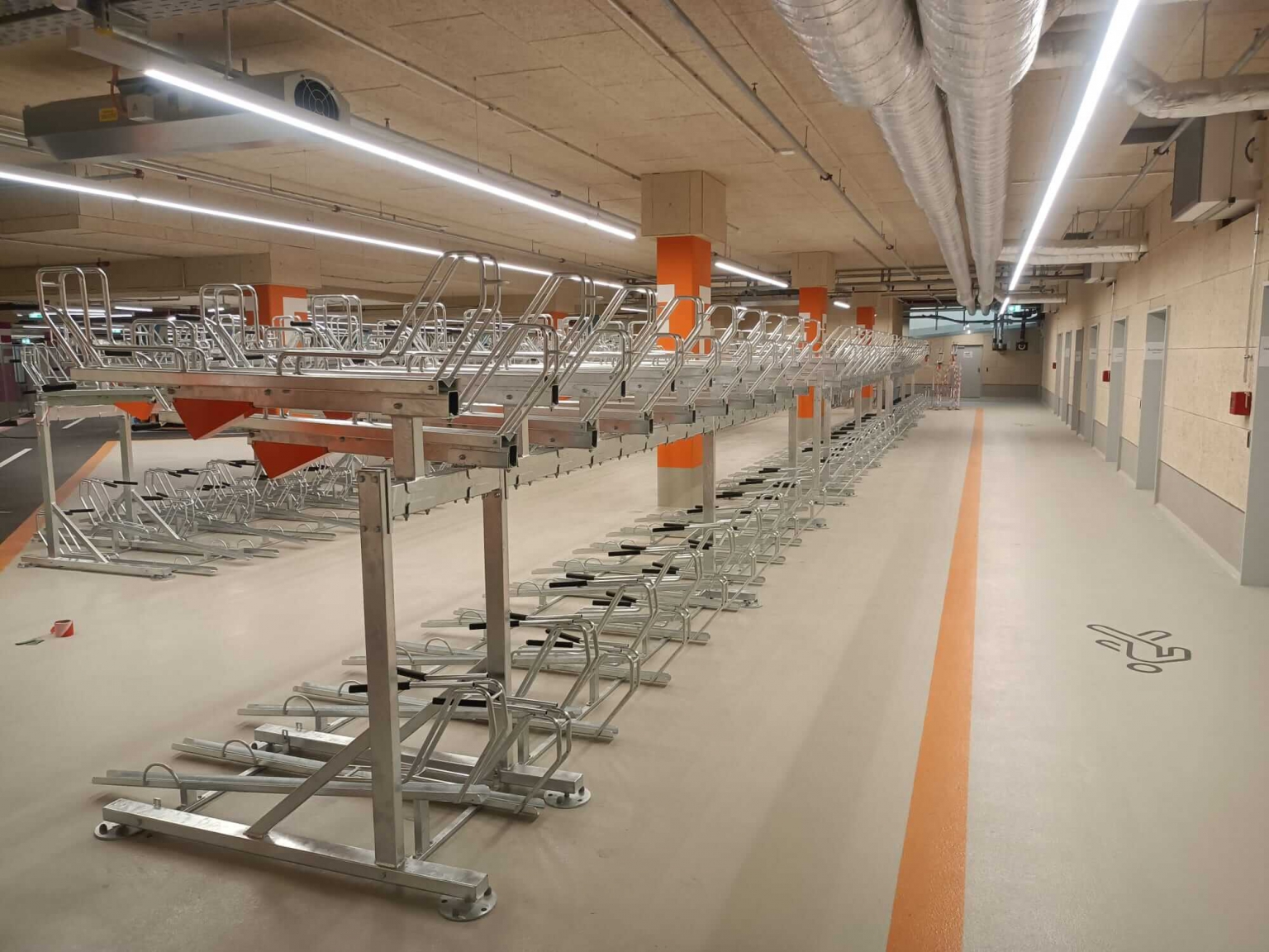 undegroung park bike parking solutions - Bike Systems